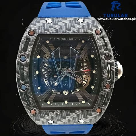 Tubular Date Rectangular Sports Dial Watch Tubular Watches