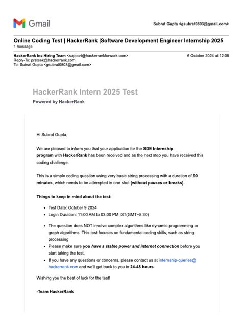 Hackerrank Assesment Pdf