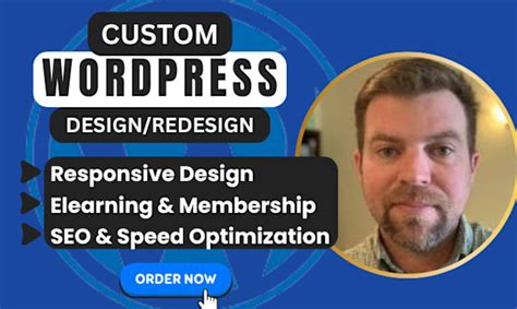 build wordpress elearning or membership website design learndash lms