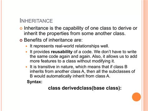 object oriented programming python pptx programming languages