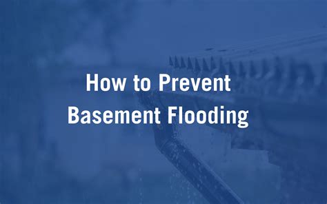 How To Prevent Basement Flooding During Heavy Rain Minnesota Exteriors