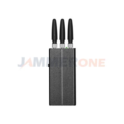 Portable Cdma Gsm 3g Cell Phone Signal Blocker Device Three Antennas Signal Jammer