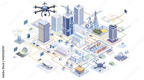 Security Protocols In Iot Illustrate A Secure Iot Environment With Visual Elements Like Locks