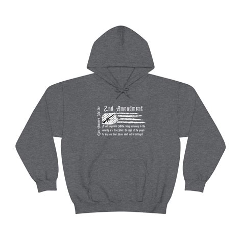 2nd Amendment Hoodie Gun Owners Matter