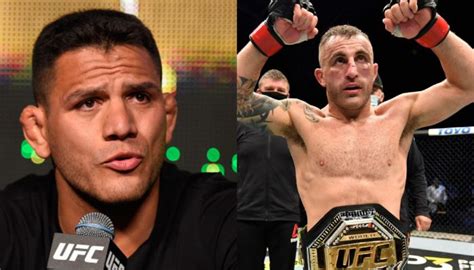Rafael Dos Anjos Backs Alexander Volkanovski To Defeat Islam Makhachev
