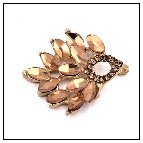 Leave Shape Fancy Button Button Corner