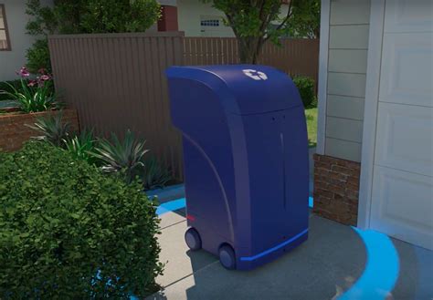 Self Driving Car Technology On A Trash Can Newswire