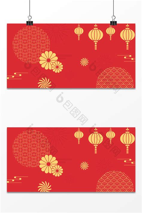新年春节底纹模板 包图网