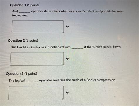 Solved Question 1 1 Point An Operator Determines