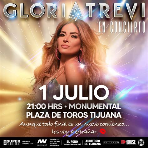 Gloria Trevi En Tijuana 2023