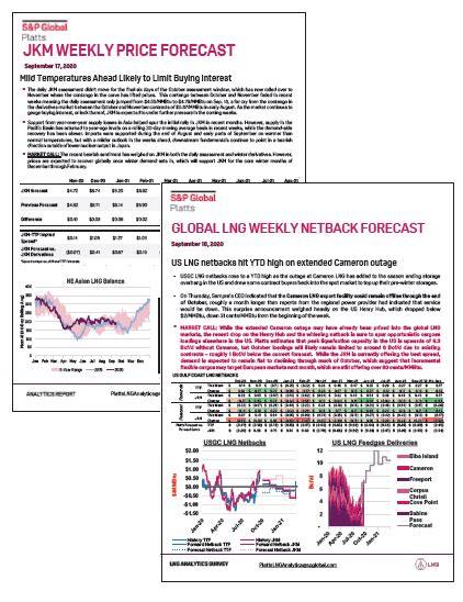 Sandp Global Platts Lng Analytics Service Sandp Global Platts Lng