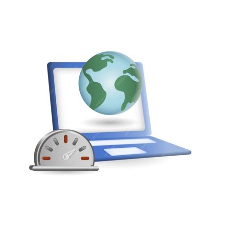 Premium Vector Internet Speed Measurement Icon 3d Illustration From Measurement Collection