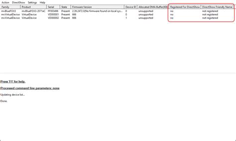 Impact Acquire SDK GUI Applications DirectShow