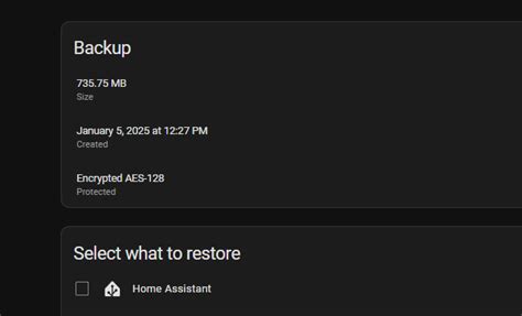 Home Assistant Backup Verification Backup Home Assistant Community