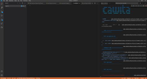 Vertical Layout Debug Console Terminal File Path Taking Too Much