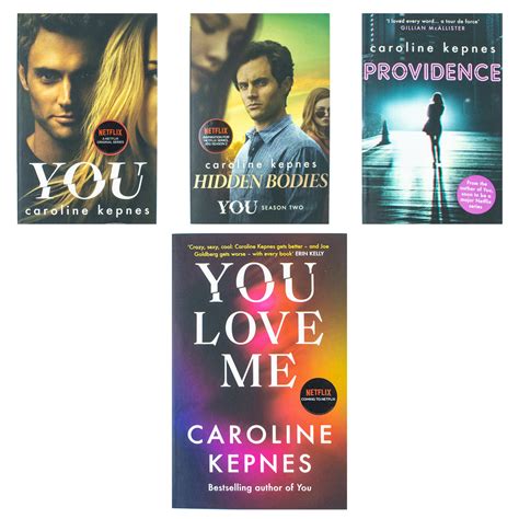 Caroline Kepnes You Series 4 Books Collection Set You Hidden Bodies Lowplex Books