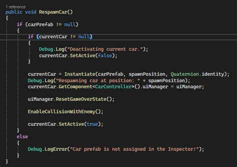 Respawn Car Unity Engine Unity Discussions