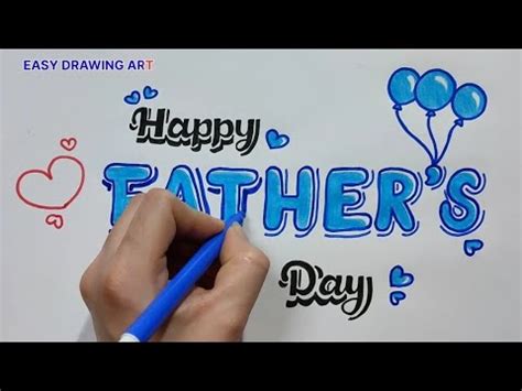 How To Write Happy Fathers Day In Calligraphy How To Make Fathers