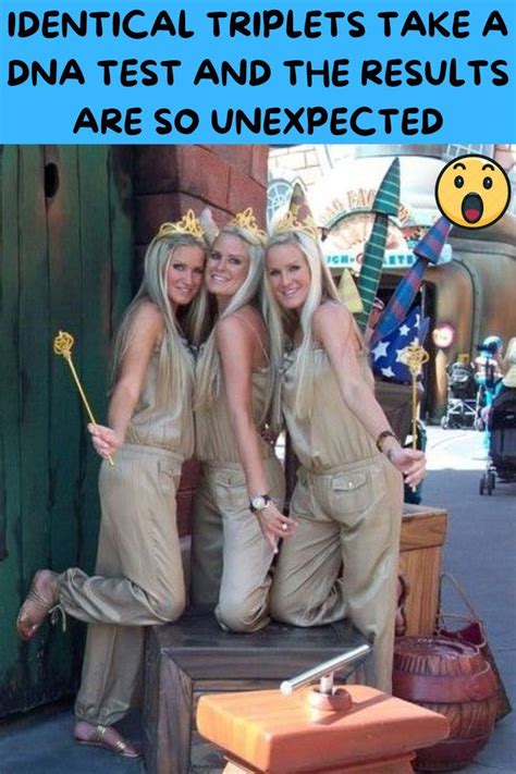Nicole Erica And Jaclyn Dahm Are Identical Triplets Seeing Identical Triplets Isnt A Very