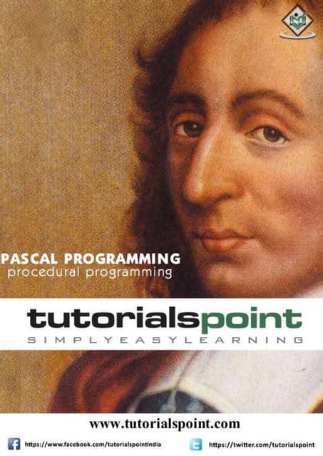 Pascal Tutorial Pdf