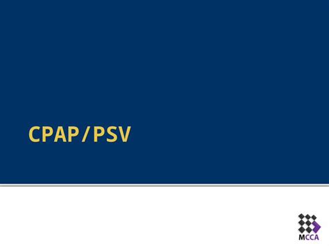Pptx Understand The Difference Between Cpap Peep And Psv Know The Breath Types With Psv