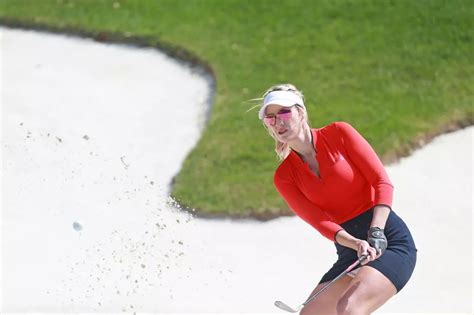 Paige Spiranacs Breasts Exposed As Golf Beauty Suffers Wardrobe