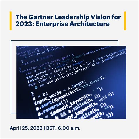 Enterprisearchitecture Webinar Gartnerit Gartner For It