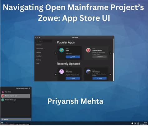 Navigating The Open Mainframe Projects Zowe Open Mainframe Project