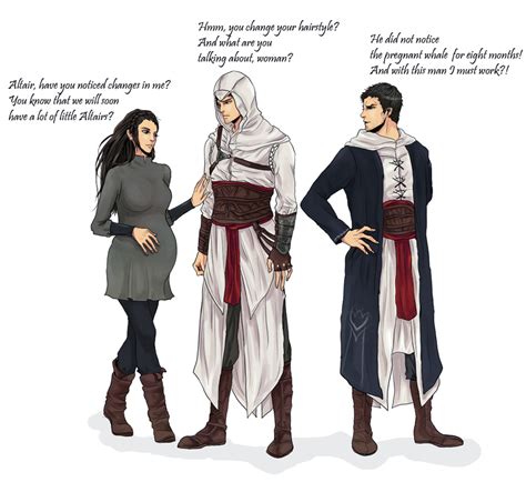 Altair Is A Busy Man By Purple Meow On DeviantArt