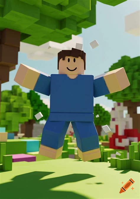 Roblox Obby Thumbnail On Craiyon