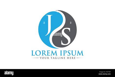 Js Logo Design Cut Out Stock Images And Pictures Alamy