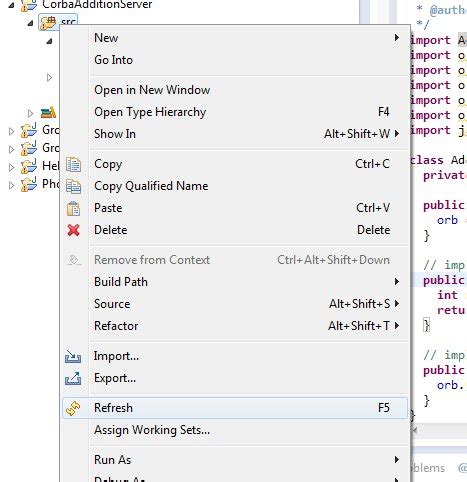 Tutorial For CORBA Hello World Using Java Iced Programming