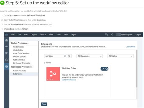 Create A Workflow Project From A Template · Issue 3718 · Sap Tutorialstutorials · Github