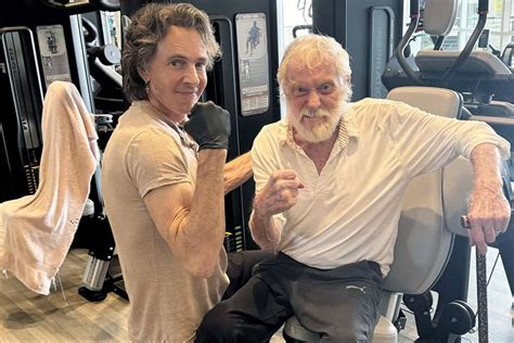 Rick Springfield Snaps Gym Selfie With Dick Van Dyke 99