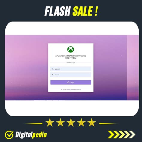 Jual Source Code Aplikasi Antrian Pengunjung Berbasis Web Siap Pakai Shopee Indonesia