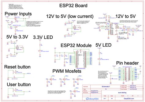 Esp32 Led Driving Board Schematic Review R Esp32