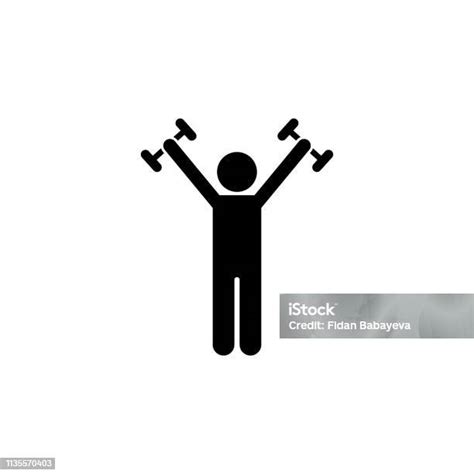 인간을 하 고 체육관 피트 니스 개요 아이콘 기호와 기호는 웹 로고 모바일 앱 Ui Ux에 사용할 수 있습니다 물리치료에 대한 스톡 벡터 아트 및 기타 이미지 Istock