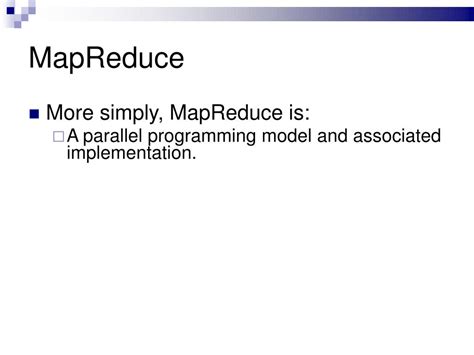 Ppt Lecture 2 Mapreduce Powerpoint Presentation Free Download Id