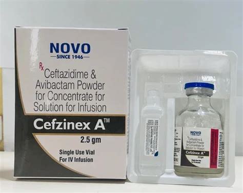 Novo Ceftazidime Avibactam Powder Concentrate Solution Infusion 20 Units Ml At ₹ 228 Box In Mumbai