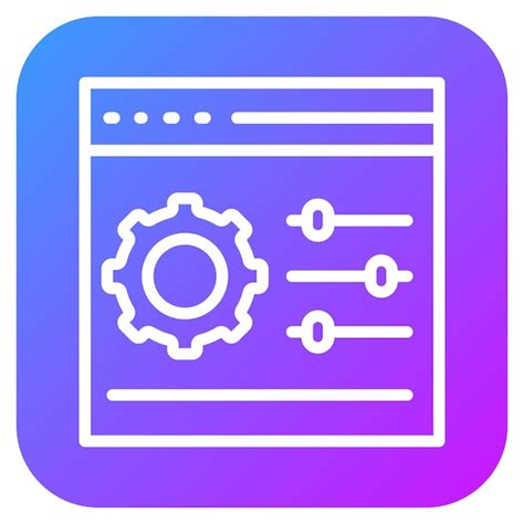 Premium Vector Control Panel Vector Illustration