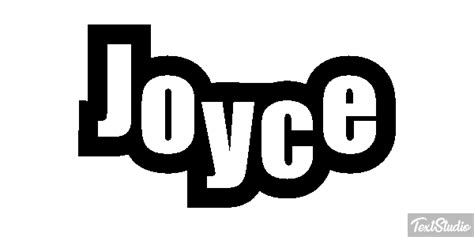 Joyce Name Animated  Logo Designs