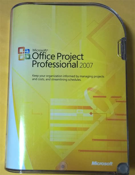 Microsoft Project Professional 2007 Win32 Cd Full Retail H30 01854
