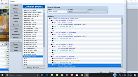 subclass conditional branch item rpg maker forums