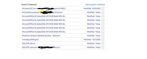 Remove Windows 10 Generic Credentials Programming And Development