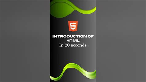Html Introduction Htmltutorial Html Codingindetail Webdevelopment Youtube