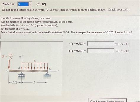 Solved For The Beam And Loading Shown Determine A The Chegg