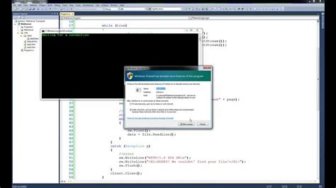 Tutorial Network Programming In C TcpListener YouTube