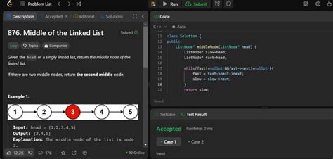 Dsachallenge Day42 Leetcode Linkedlist Twopointertechnique Muhammad Raihaan Musharraf