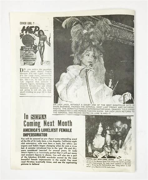 Hailie Sahar To Portray Lgbtq Activist And Performer Sir Lady Java Tenz Magazine