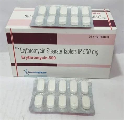 500mg Erythromycin Tablet At ₹ 630 Box Erythromycin Tablet In Nagpur